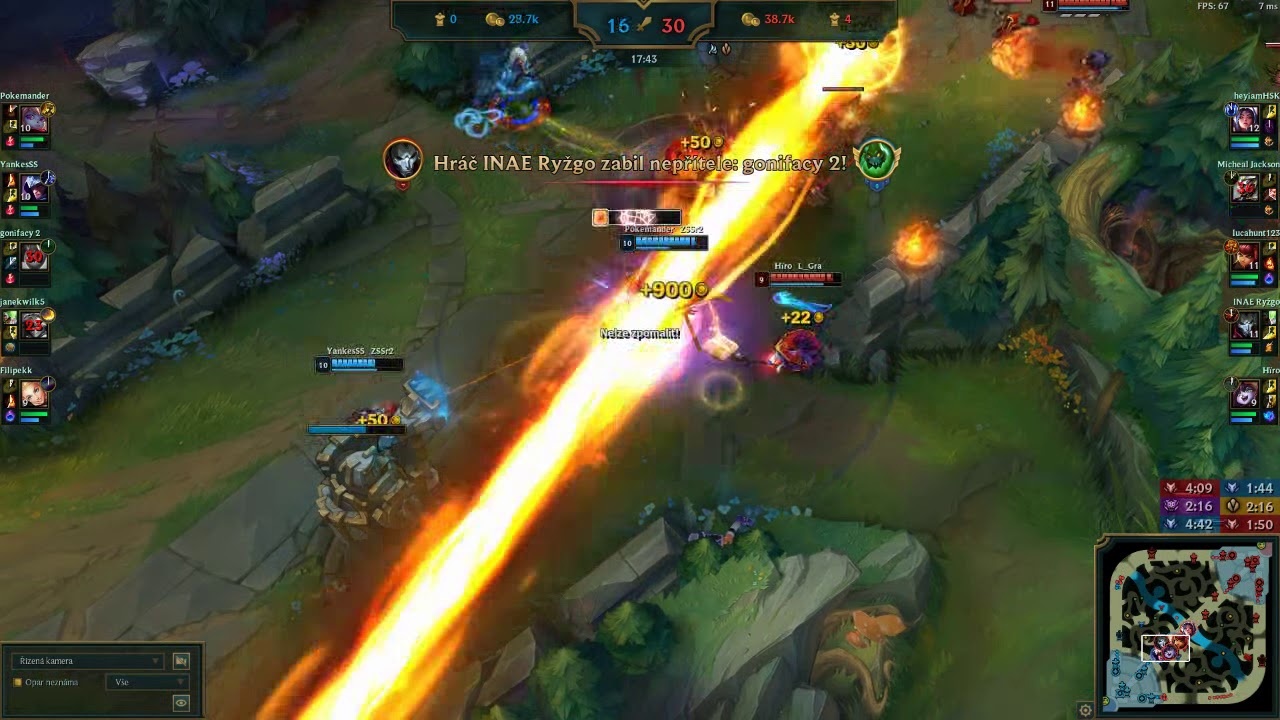 [League of Legends] Quadra Kill as Jhin - Perfection - YouTube