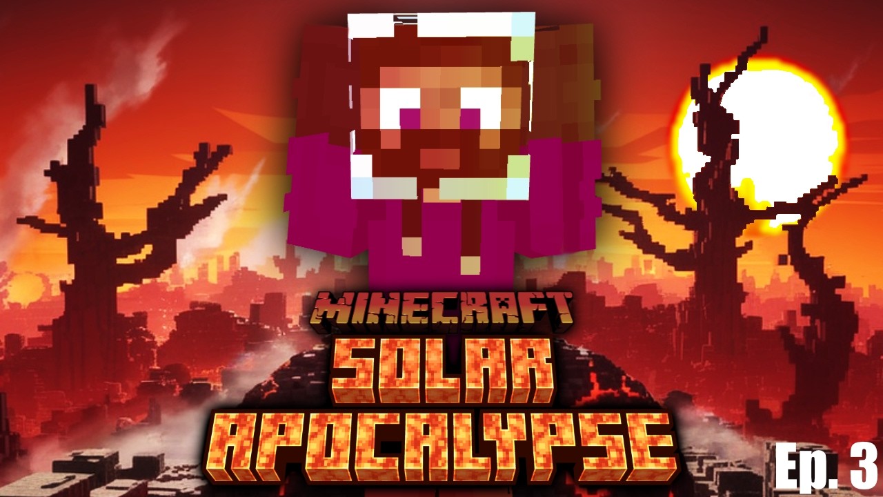 I SURVIVED The SOLAR APOCALYPSE In MINECRAFT! - YouTube