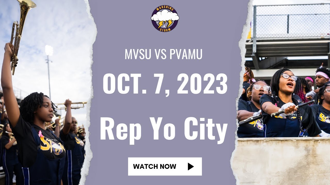 Rep Yo City | PVAMU Marching Storm | 2023 - YouTube