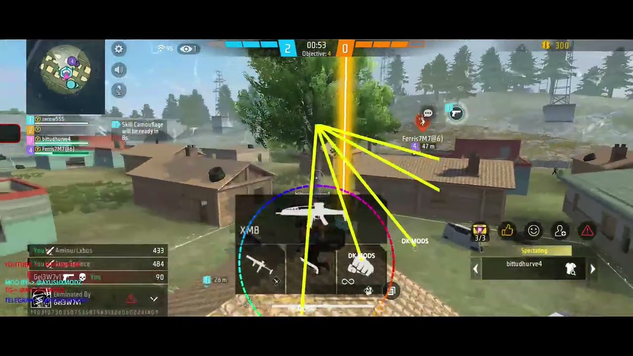 FF MOD APK #AYUSHMODS #FF #FFHACK #telegram - YouTube