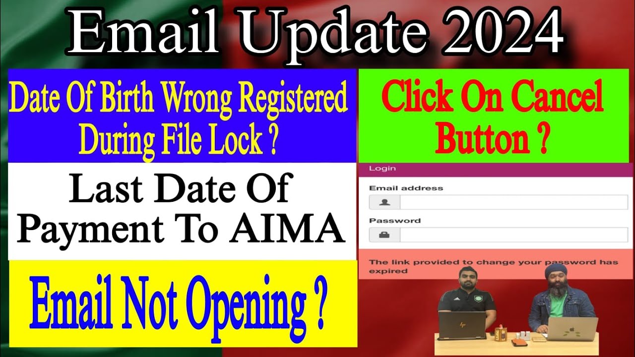 Email Update 2024 | Email Not Opening | Click on Cancel Button | Last ...