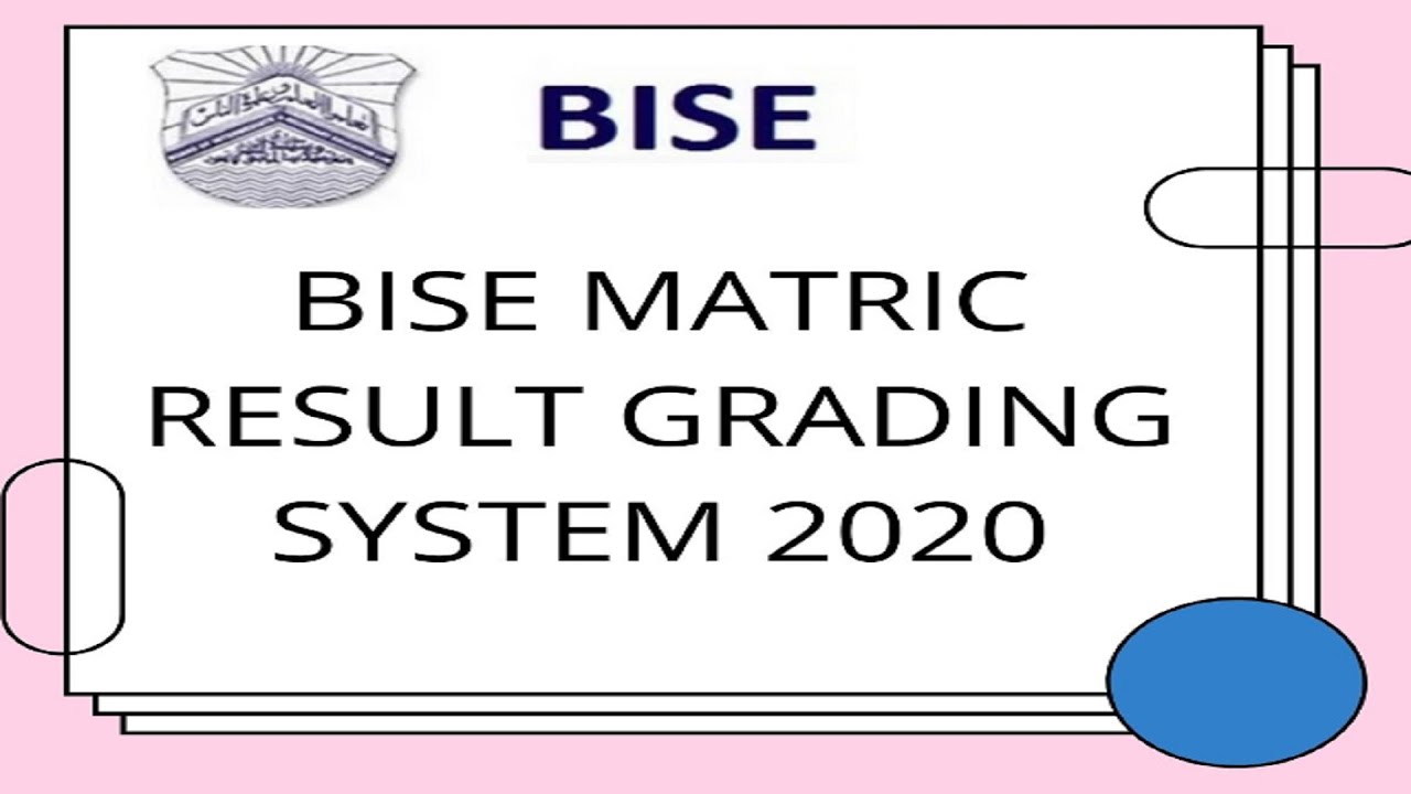 MATRIC RESULT GRADE SYSTEM COMPLETE DETAILS| BISE MATRIC GRADE POLICY ...