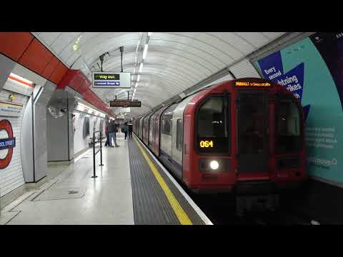 London Underground 1992 Stock 91175 and 91157 at Liverpool Street - YouTube