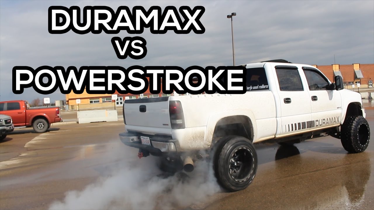 Truck meet ends in DIESEL BURNOUT Competition! - YouTube