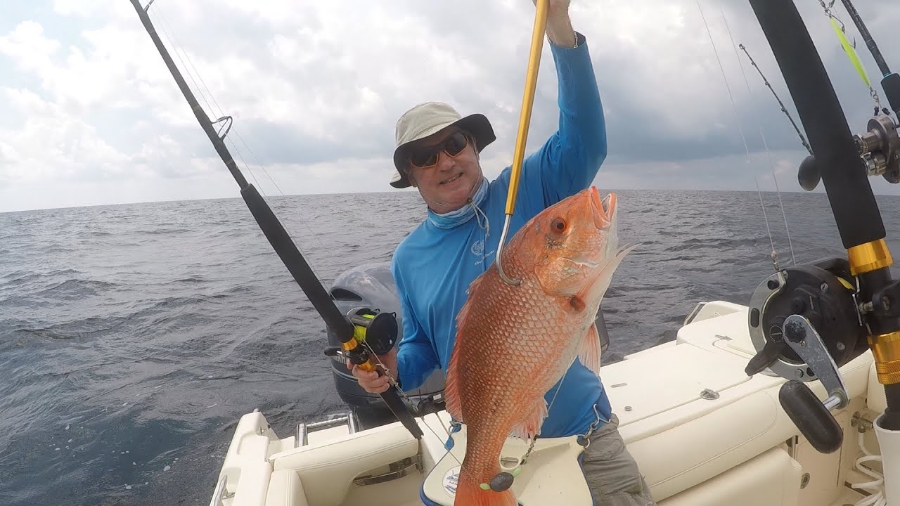Reel Riot Offshore Fishing Red Snapper - YouTube