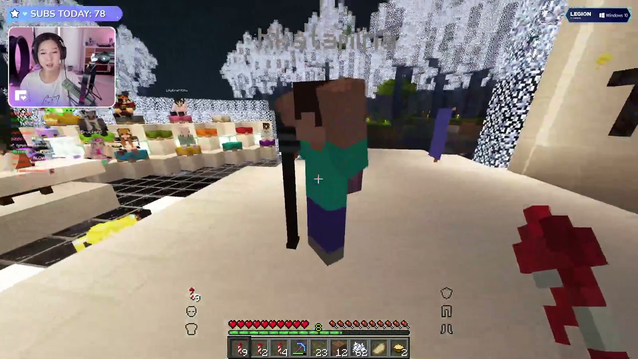 Miyoung Plays The Horn | OTV SMP Minecraft Talent Show - YouTube