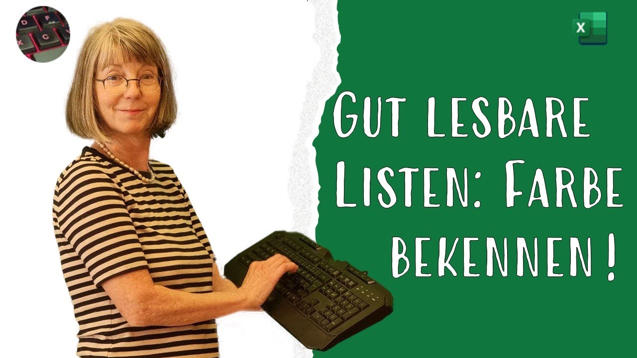 Excel: Tabellen "schön" machen #shorts - YouTube