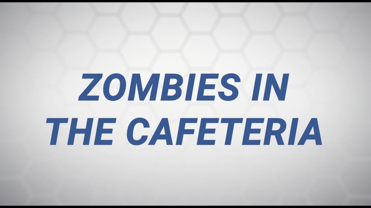 Zombies in the Cafeteria (Pumpkin Patch Games) - YouTube