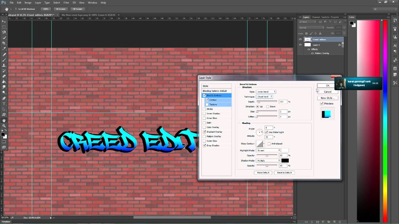 Creed Designs Banner Speedart | Joined Creed! | - YouTube