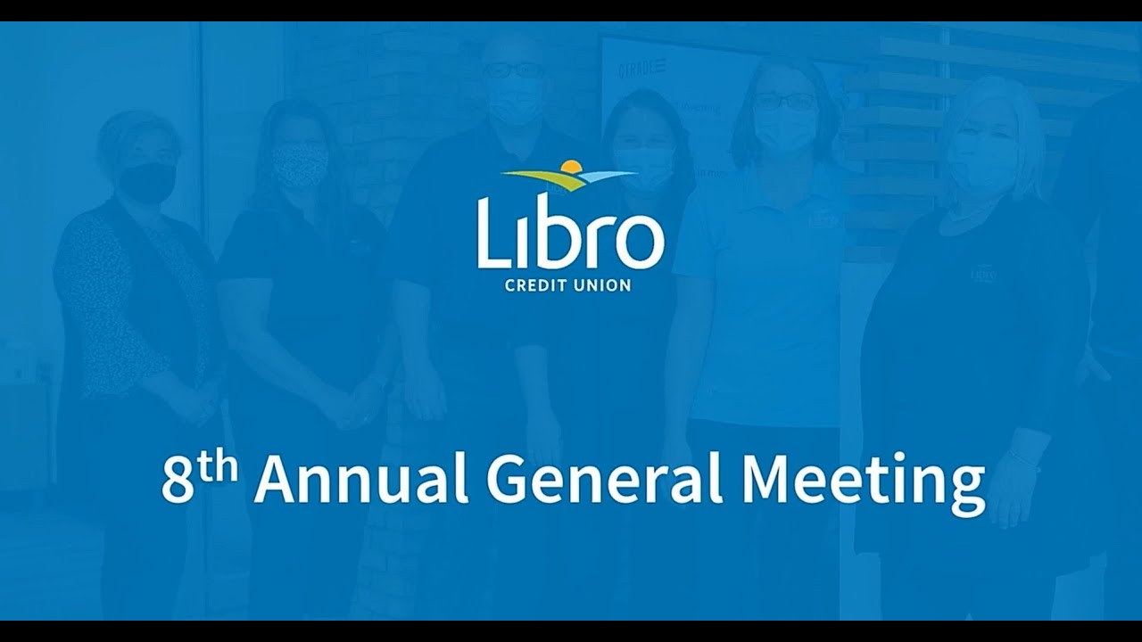 Libro Credit Union 8th Annual General Meeting - YouTube