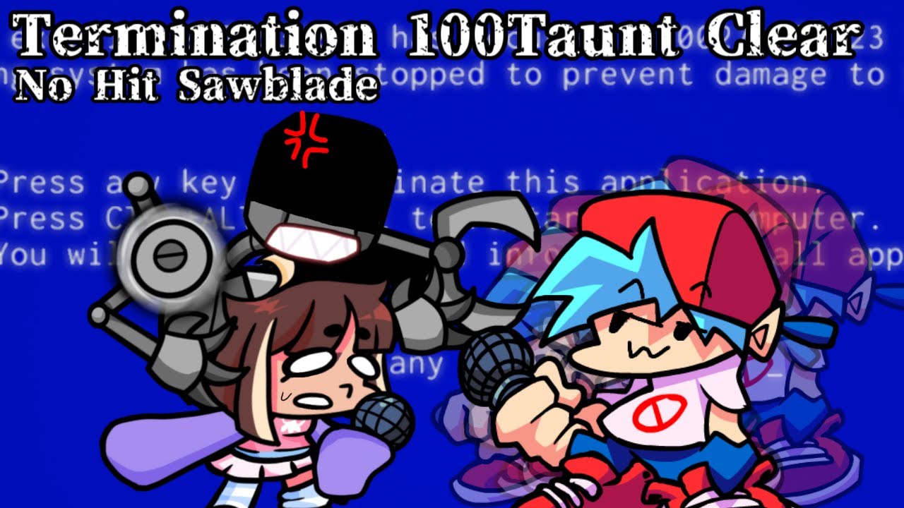 【FNF】究極の舐めプ｜QT MOD Termination 100Taunt clear and No Hit (Terminationで ...