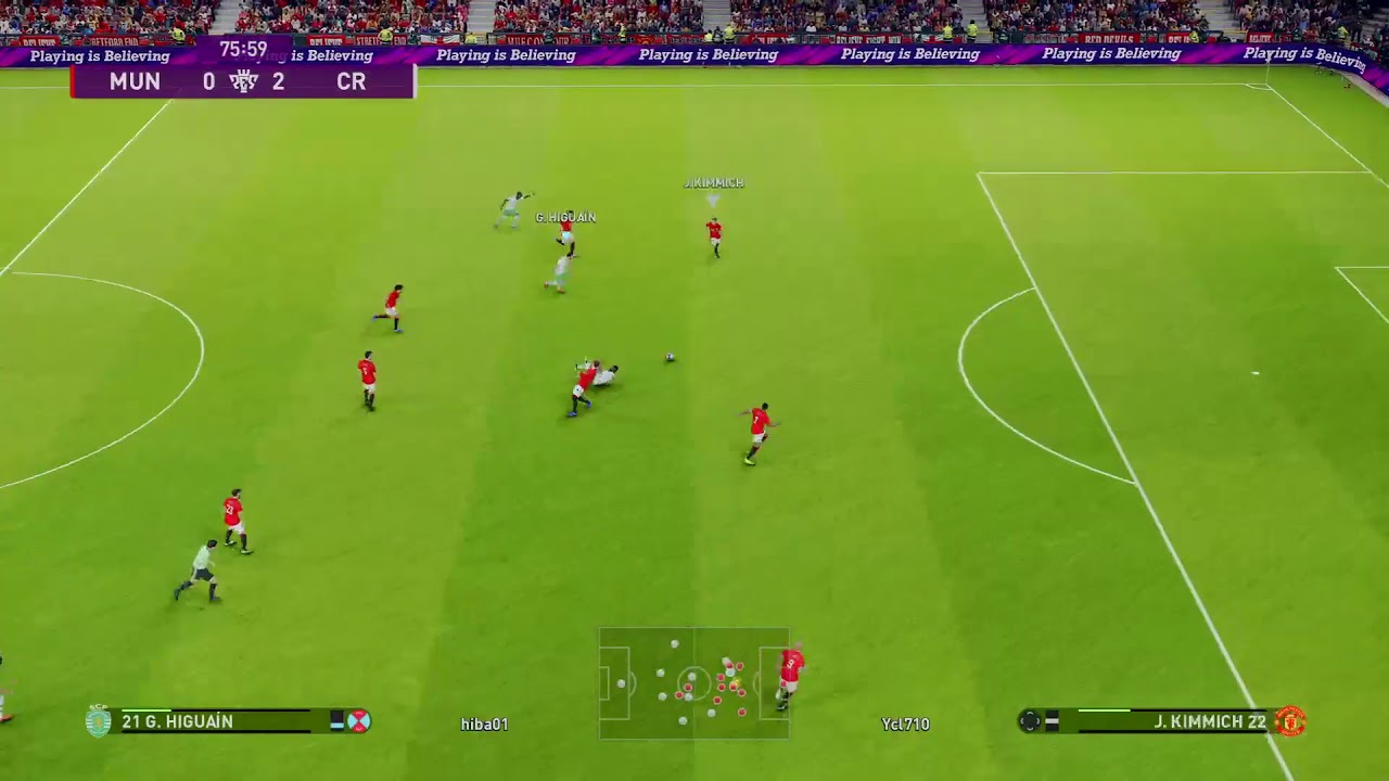위닝 2020 424 포메이션 (PES 2020 424 formation) 200126 - YouTube