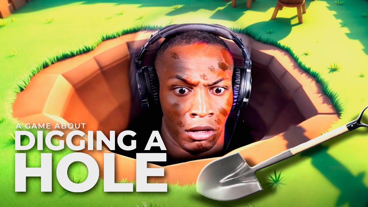 I Dug The World's DEEPEST Hole | A Game About Digging a Hole - YouTube