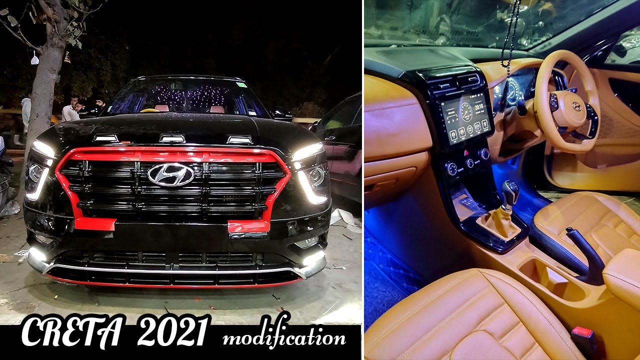 creta 2021 fully modified | creta modified interior | creta 2021 - YouTube