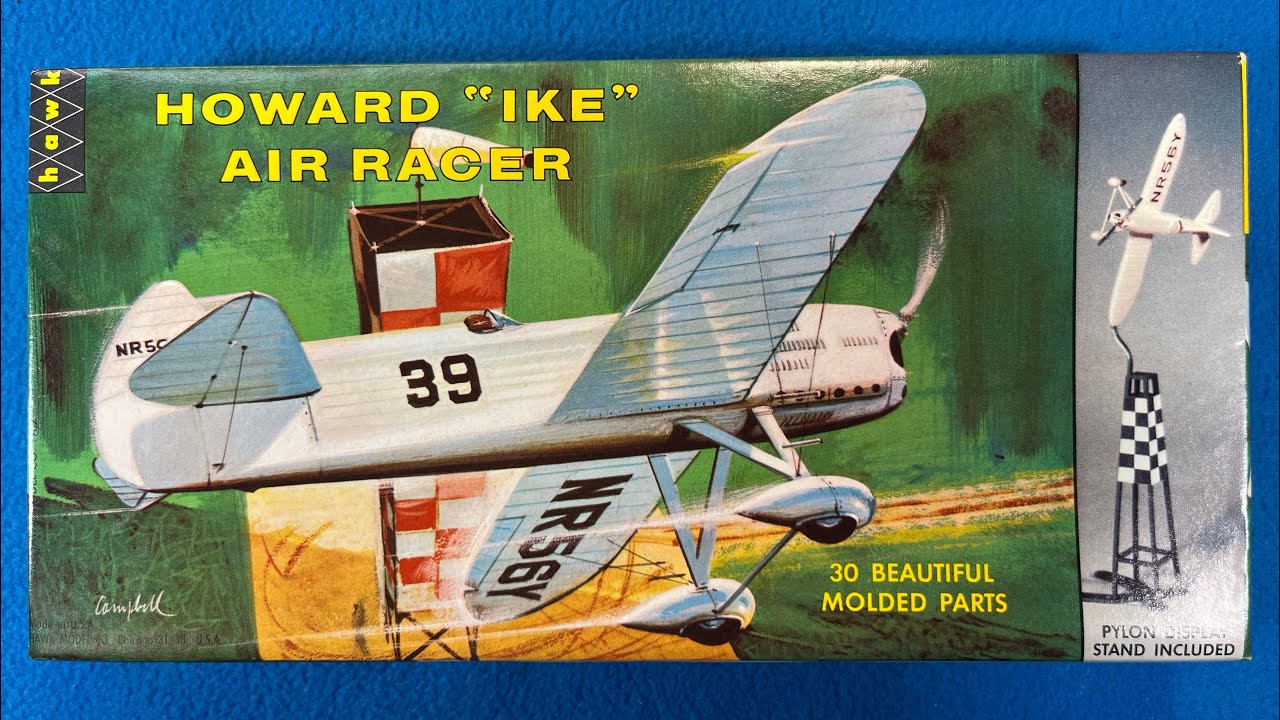Air Racer Week! Hawk 1962 Howard DGA-5 “Ike” Air Racer Vintage Model ...