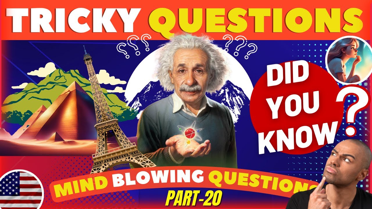 Tricky Quiz Questions to Test Your Knowledge #20|Brain-Teasing Question ...