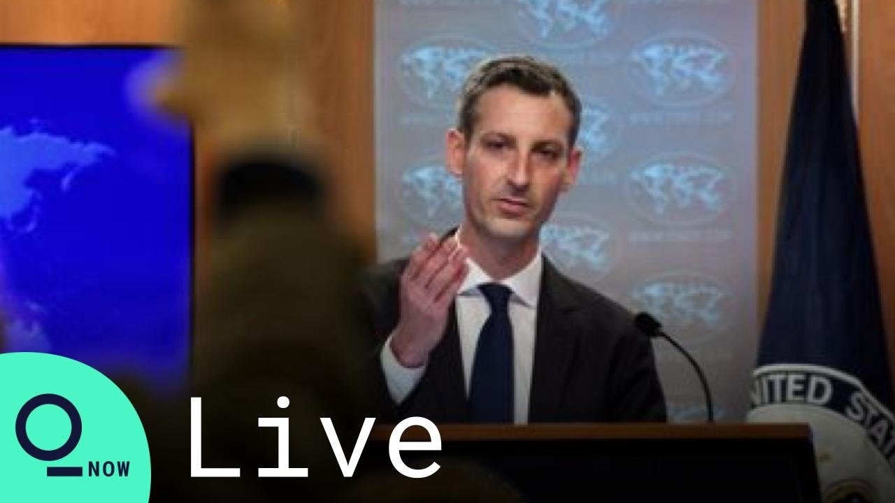 LIVE: State Department Spokesman Ned Price Holds Press Briefing in ...