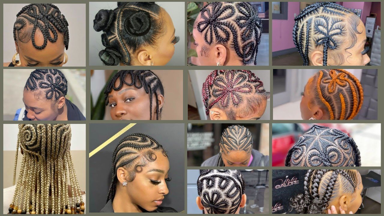 NEWEST😱 BALD BRAIDS HAIRSTYLES For Black Ladies/ Quick Nd Easy Unique ...