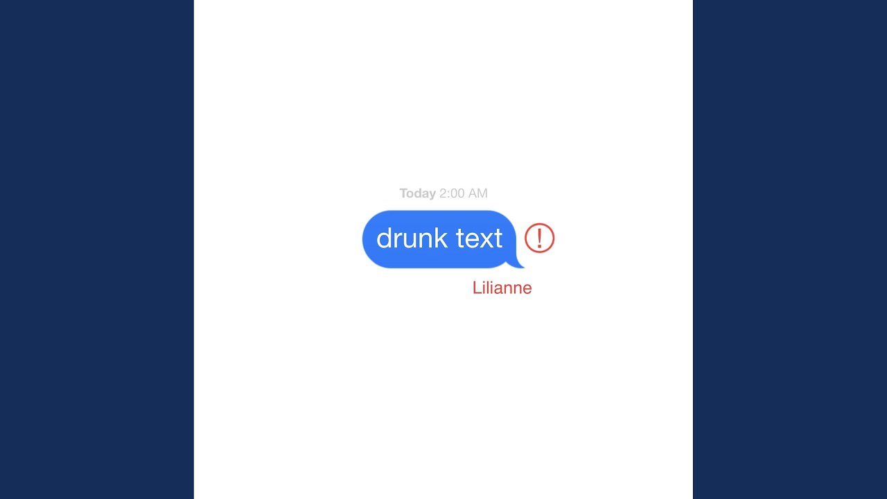 Drunk Text - YouTube Music