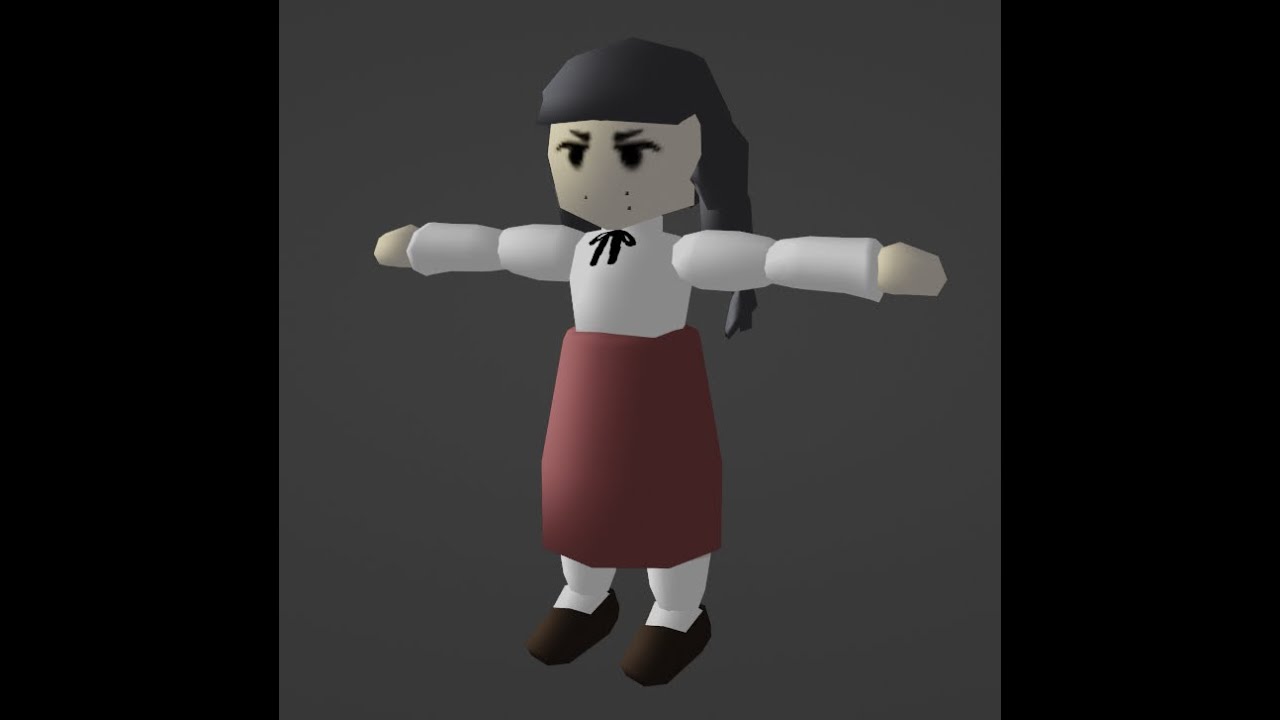 Fear and hunger Marina Super Mario 64 Styled Model - YouTube