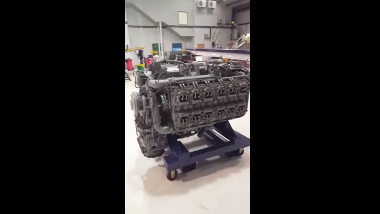 Hawker Typhoon RB396's Napier Sabre Unveiling Feb 2017 - YouTube