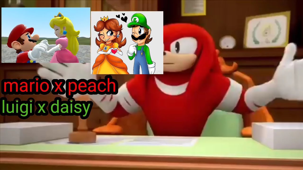 knuckles rates Nintendo and smg4 ships (mario fazbear edition) - YouTube