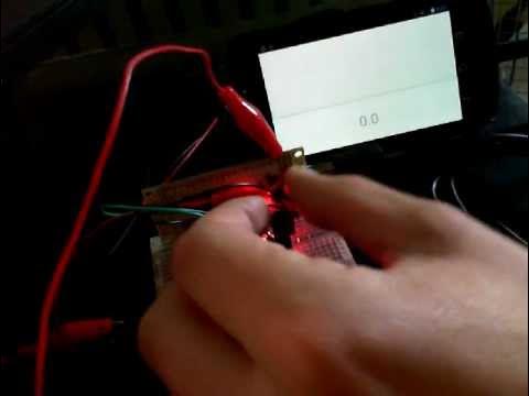 Android + IOIO + Sensor Graph - YouTube