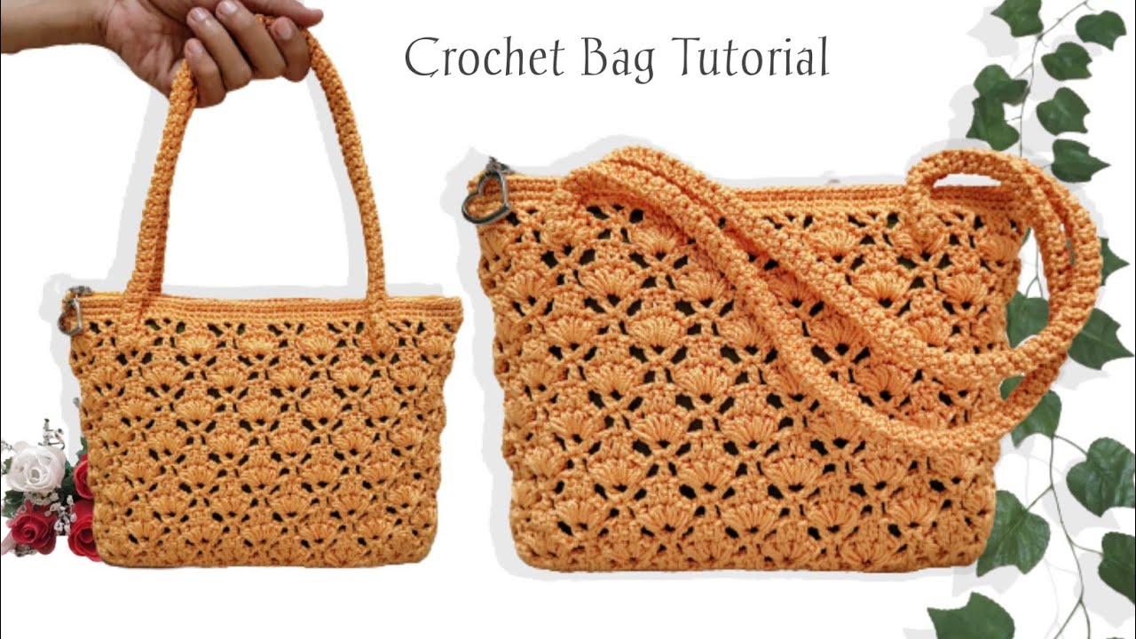 Crochet Bag || Tas Rajut Model Modern Terbaru - YouTube
