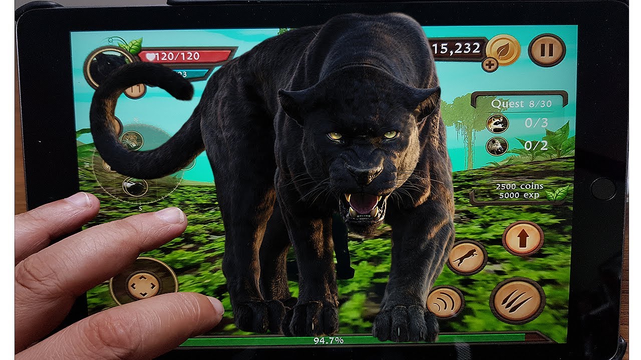 Wild Panther Sim 3D #LV13 # Wildcraft Wildlife Animal Simulator ...