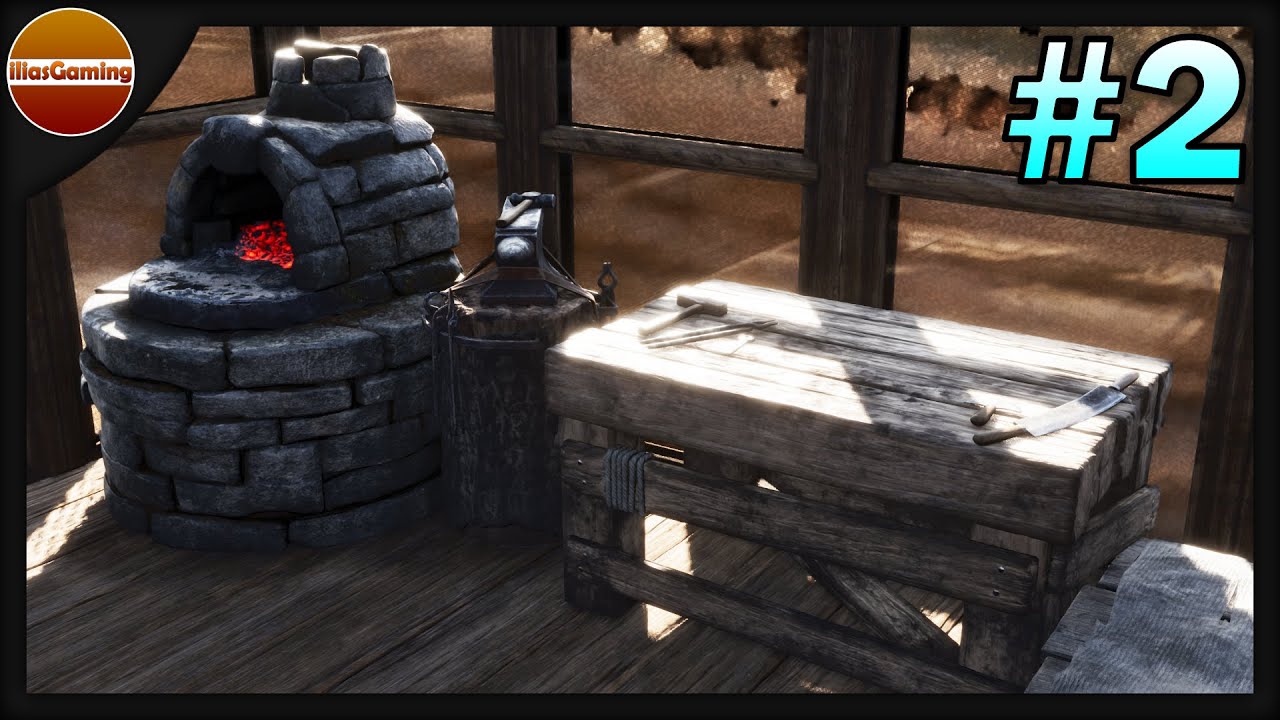 Μαζεύουμε μέταλλα και φτιάχνουμε Smithy! ASA: Scorched Earth E2 - YouTube