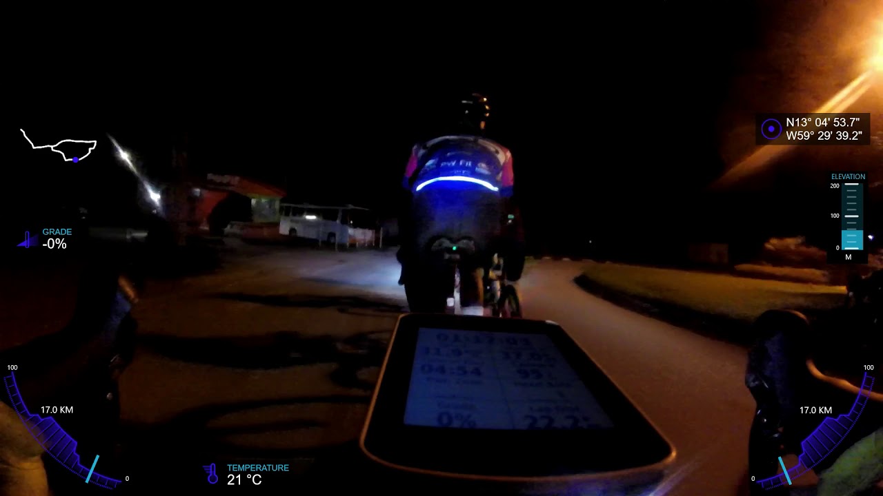 De Fun Alliance Night Group Ride 24.11.2020 - YouTube