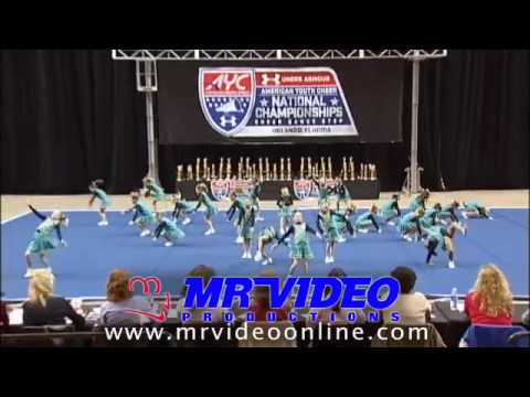 AYC Cheer Nationals 2008 - Division 10 Large Red - Bedford Jaguars ...