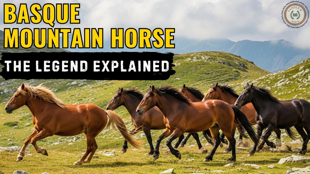 Basque Mountain Horse The Ancient Survivor of Basque Country - YouTube