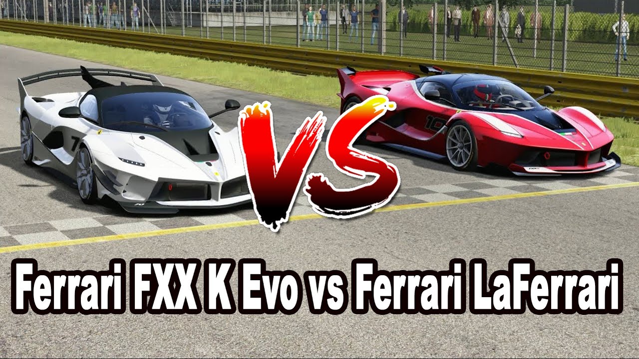 Crash Battle Ferrari FXX K Evo vs Ferrari La Ferrari ll The Kids ...