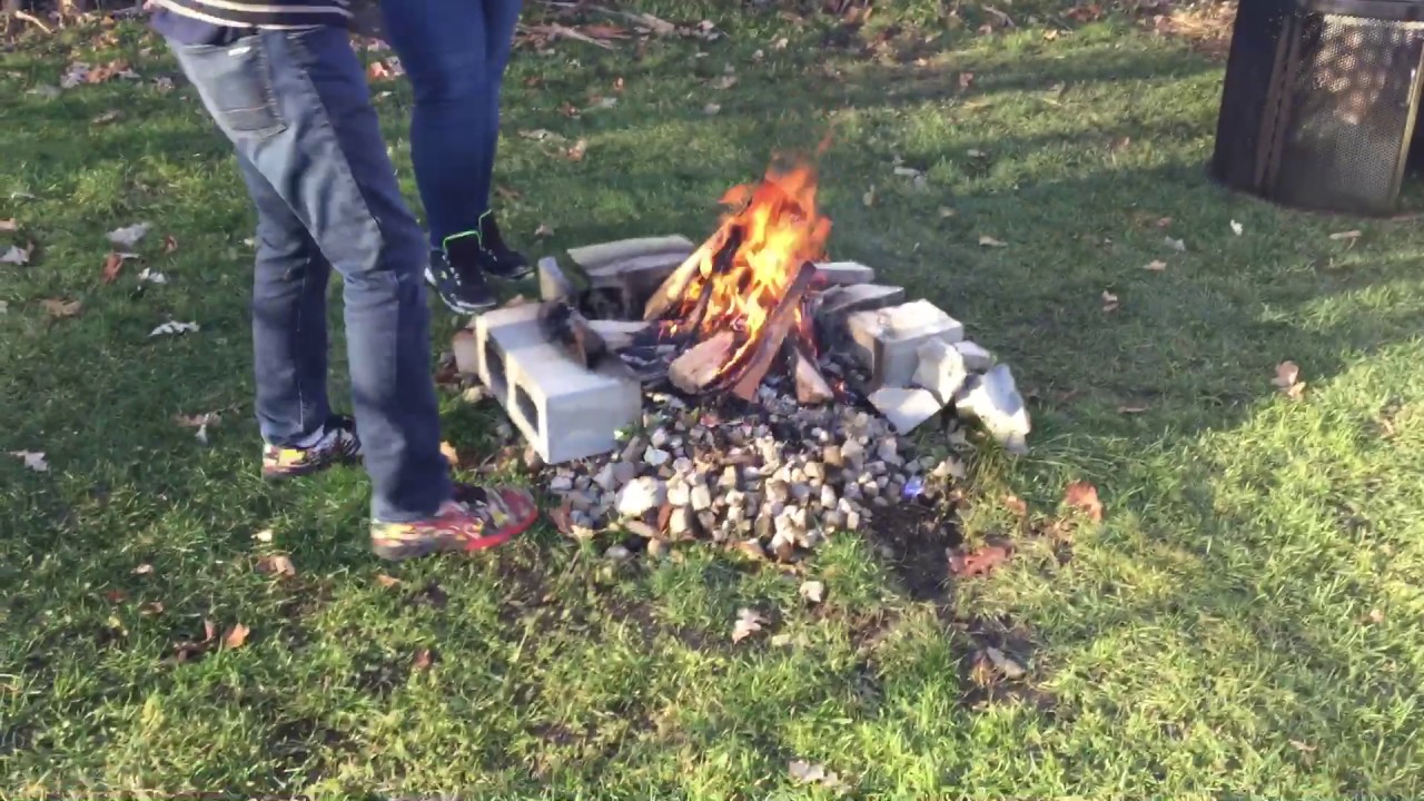 Starting the fire scene - YouTube