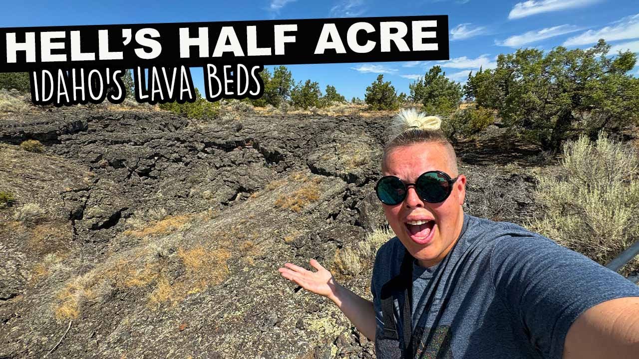 Took A Trip To Hell's Half Acre | Idaho's Lava Beds & Most Unique Geological Feature | Short ...