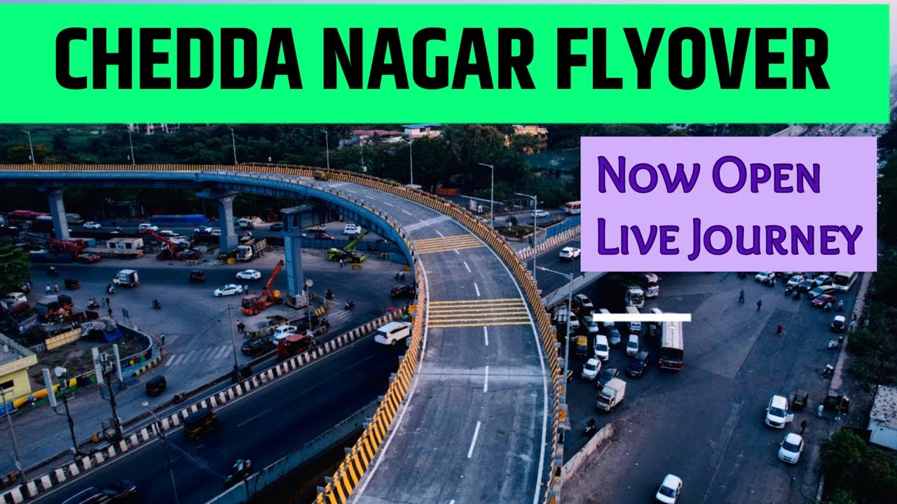 CHEDDA NAGAR FLYOVER - LIVE JOURNEY GHATKOPAR. - YouTube