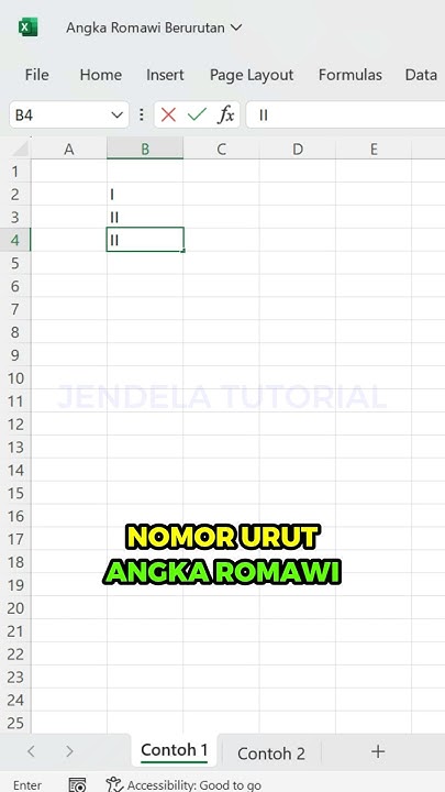 ANGKA ROMAWI DI EXCEL‼️ #belajarexcel #exceltips #excelhacks #exceltutorial #excel #microsoft ...