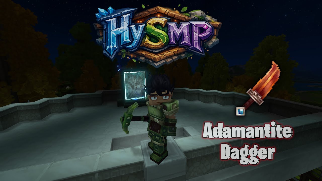 Portals & Adamantite Dagger | Hytale - YouTube