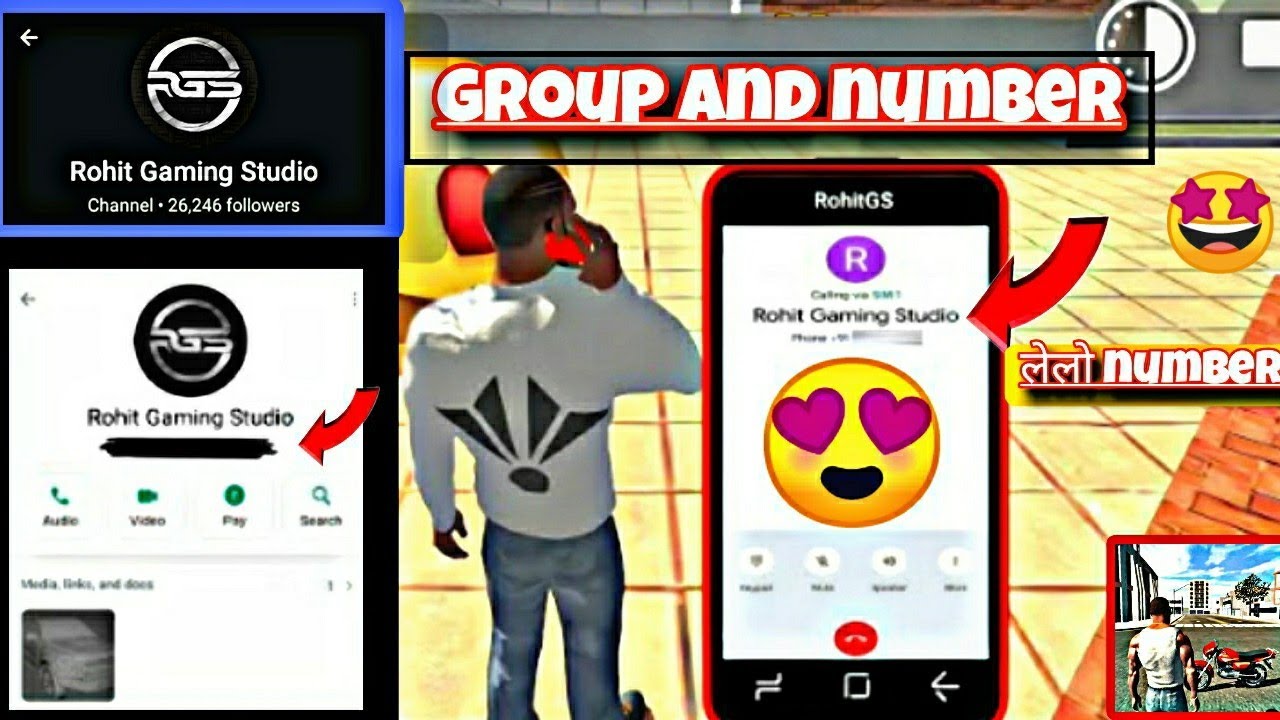 finally Rohit gaming Studio WhatsApp group & phone number 💯 in Indian ...