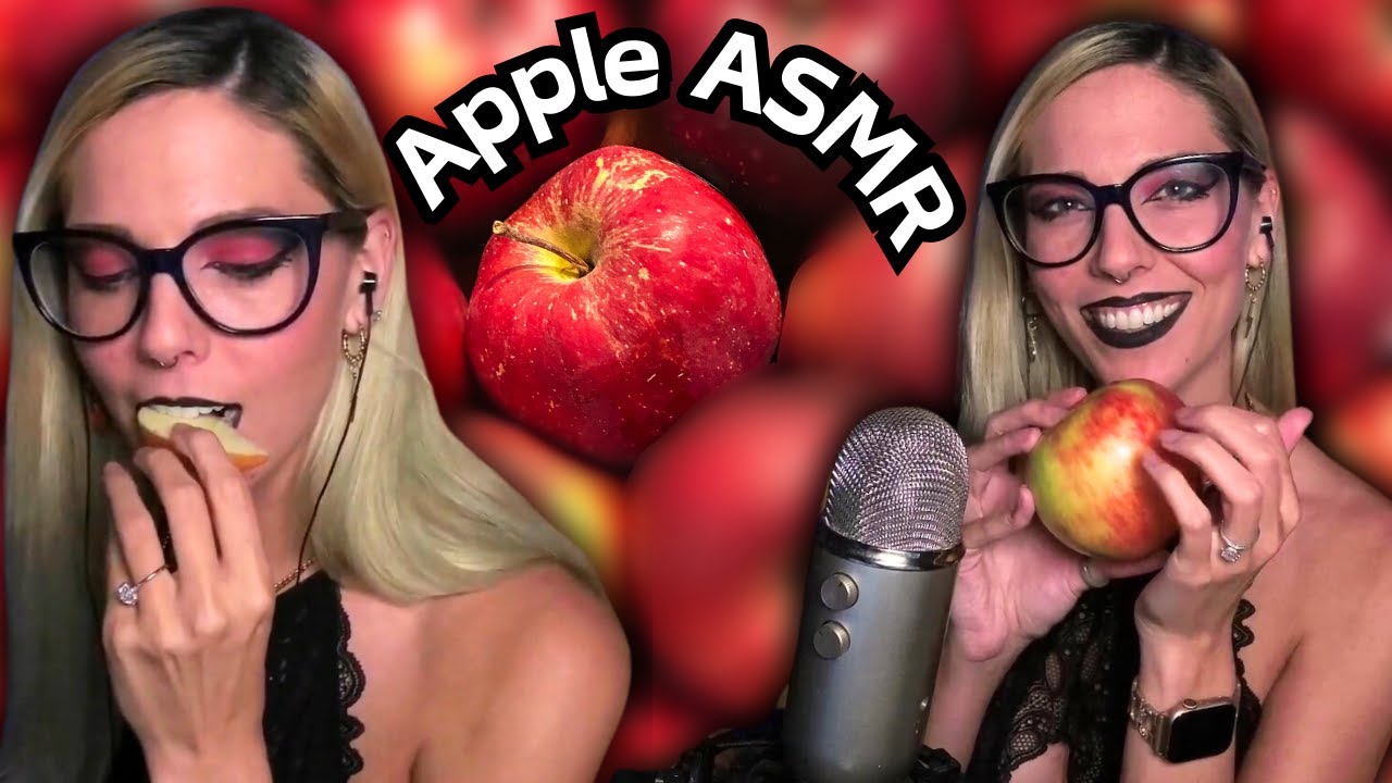 Auditory ASMR Apples | Goth Christie crafts Delicious ASMR Sounds ...