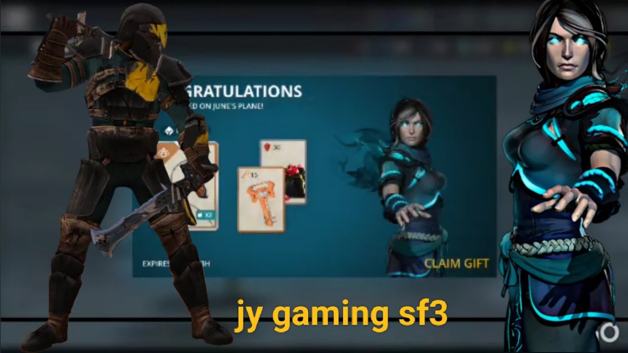 what's after finishing June's plane in shadow fight 3 #shadowfight2 # ...