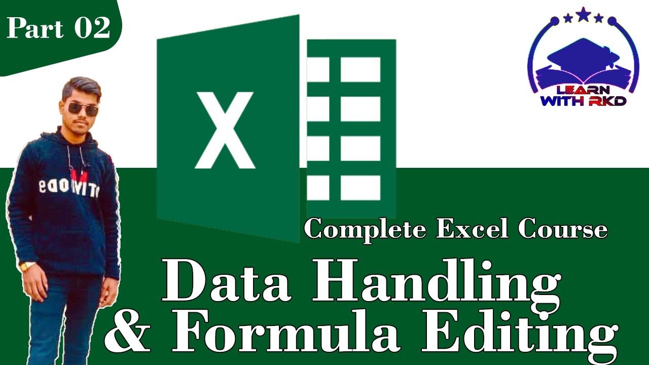 Part 02 Data Handling And Editing | Formula Entering And Editing In ...