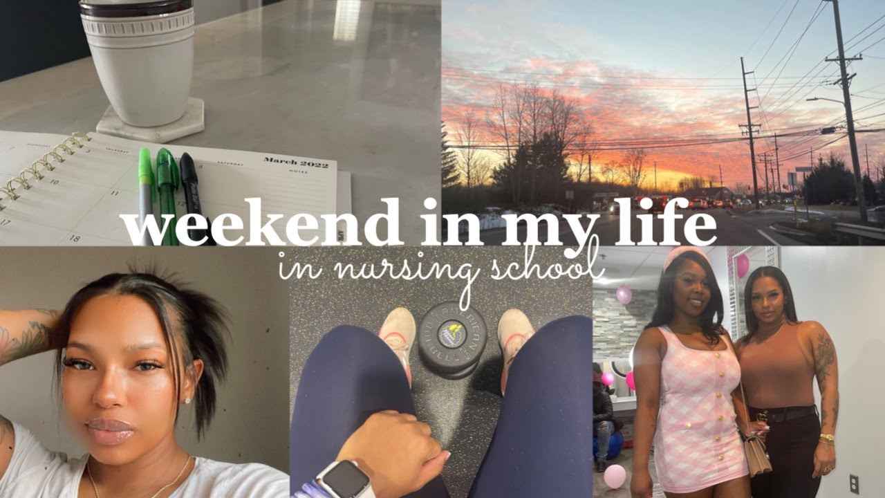 NURSING SCHOOL DIARIES: weekend reset - YouTube