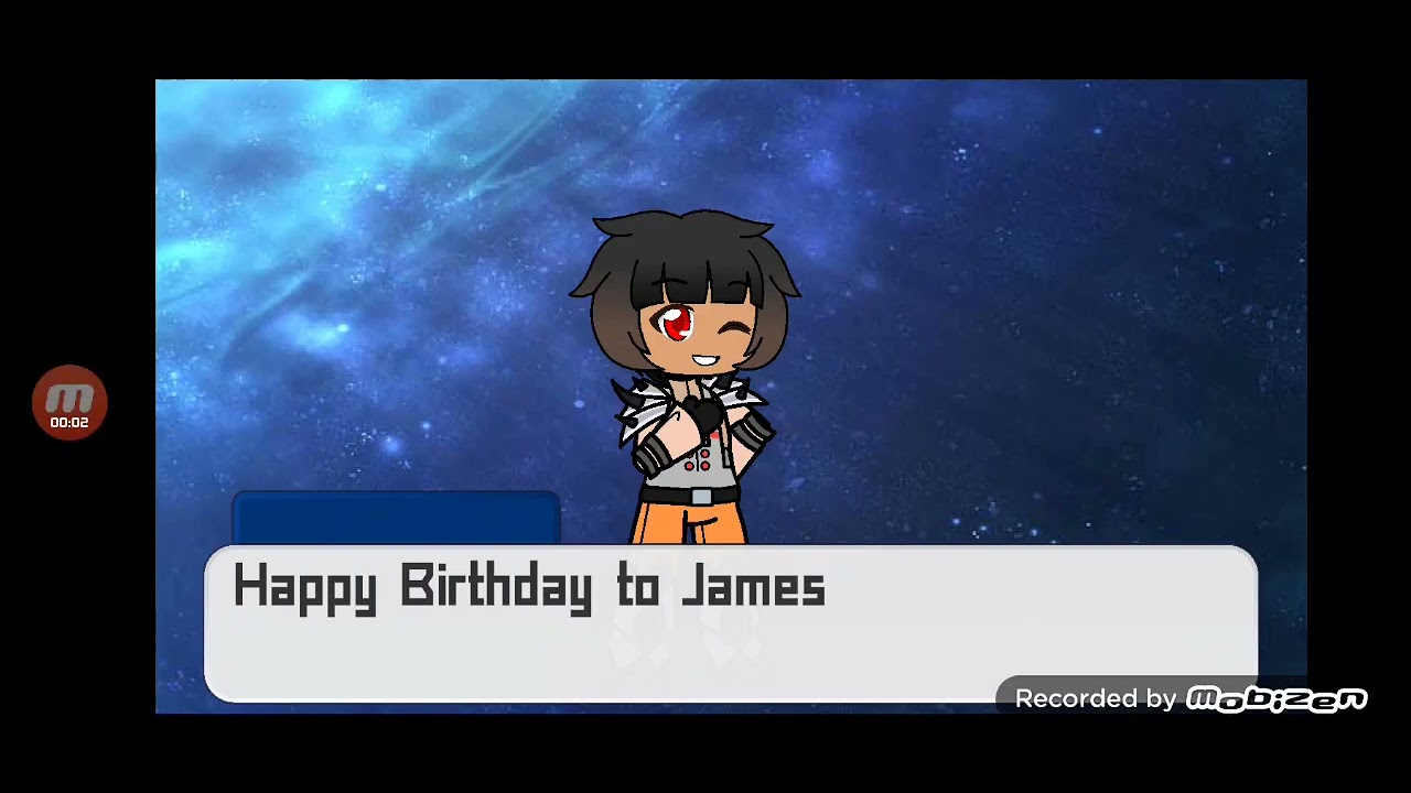 Happy Birthday to James (My OC) - YouTube