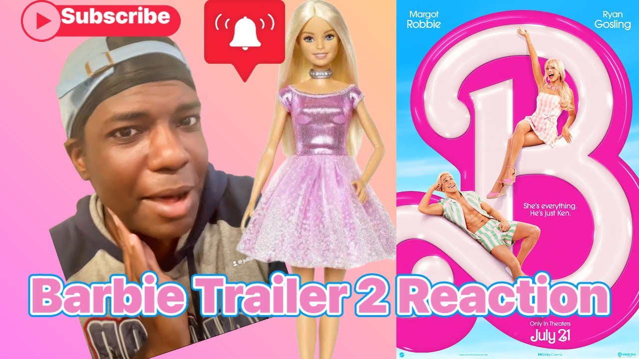 Barbie Trailer 2 Reaction - YouTube