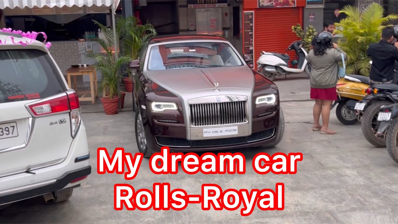 My Dream car 🚗 Rolls-Royal #Rollsroyal #Niteshballiablog #bengaluru 🤣🤣🤣 ...