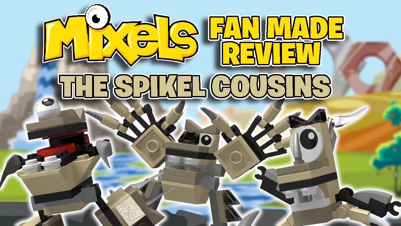 Mixels Fan Made Review The Spikel Cousins - YouTube