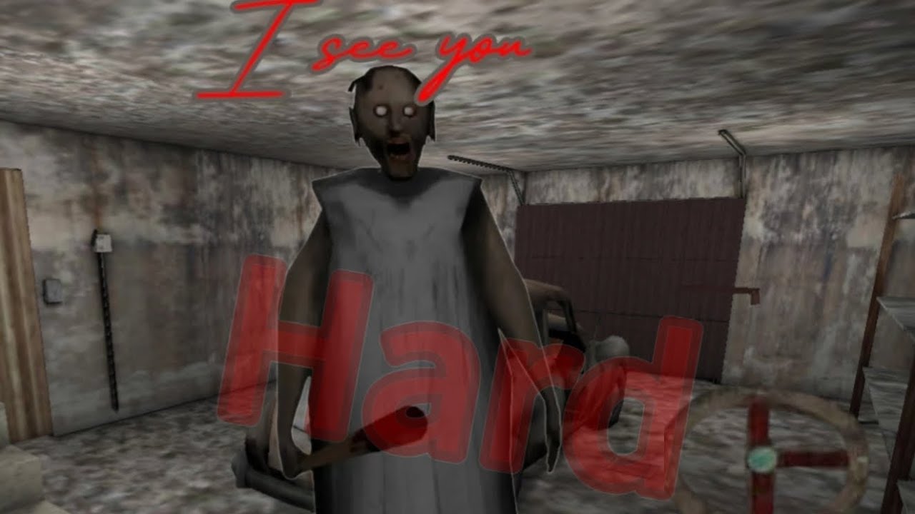 ZERANDO GRANNY 1 PELO CARRO NO MODO HARD - YouTube