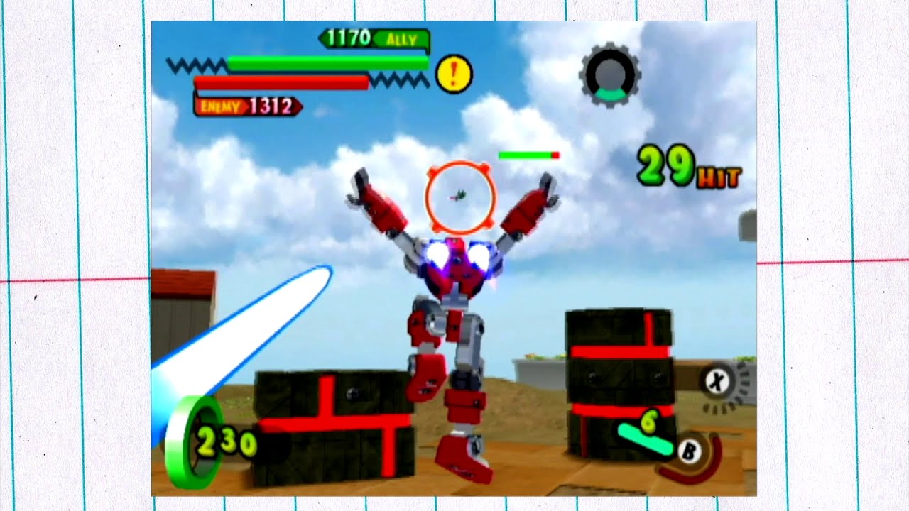 Gotcha Force - Lily meets G-Red! - Part 5 - Pumped Playthrough - YouTube